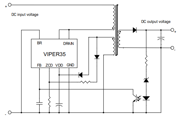 VIPer35 High Voltage Converters - STMicro | Mouser